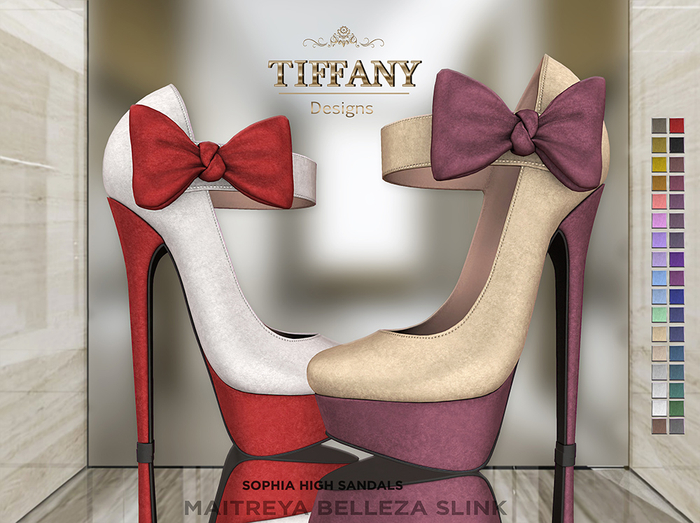 Second Life Marketplace Td Sophia High Heels Lara X